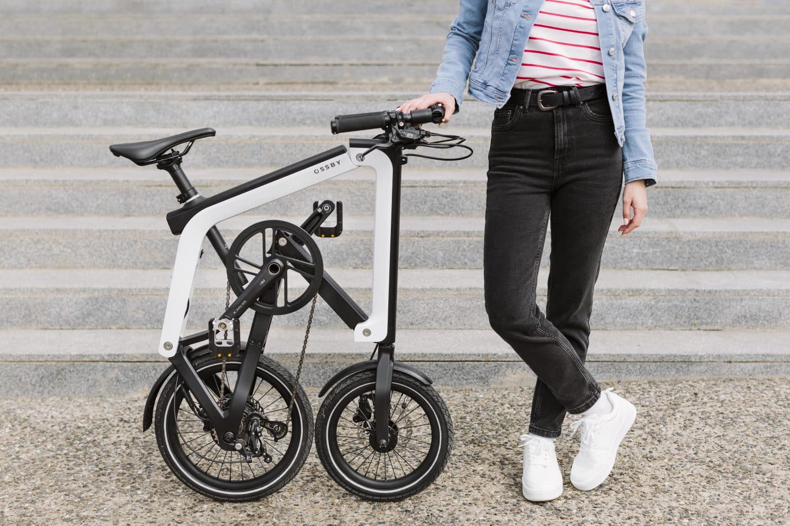 Ossby GEO folding ebike - Urban electric bike, light and foldable